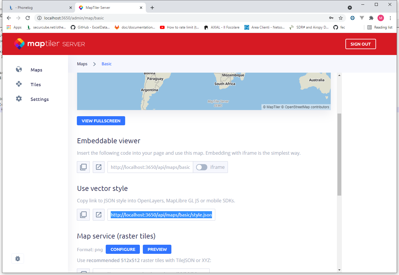 PhoneLog Browser – Offline Maps Set up - SecurCube