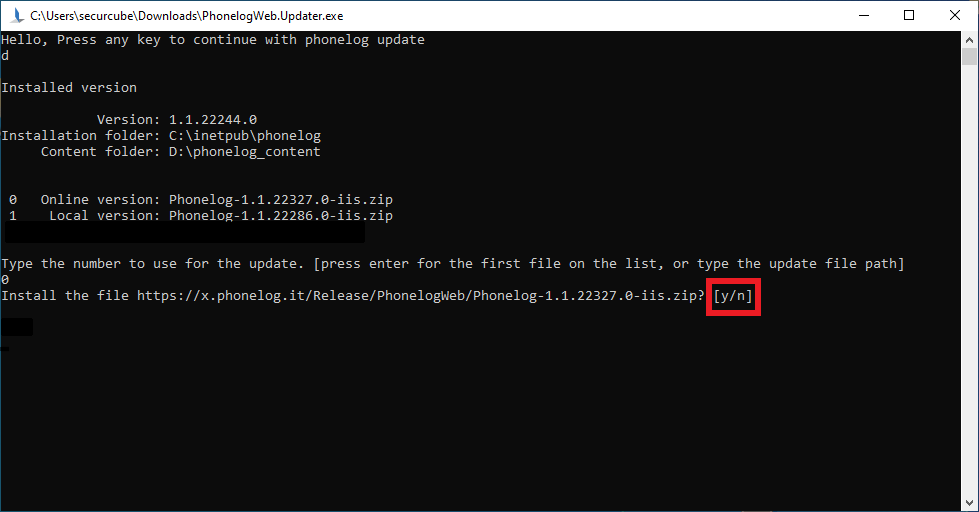 PhoneLog Automatic Update Online - SecurCube